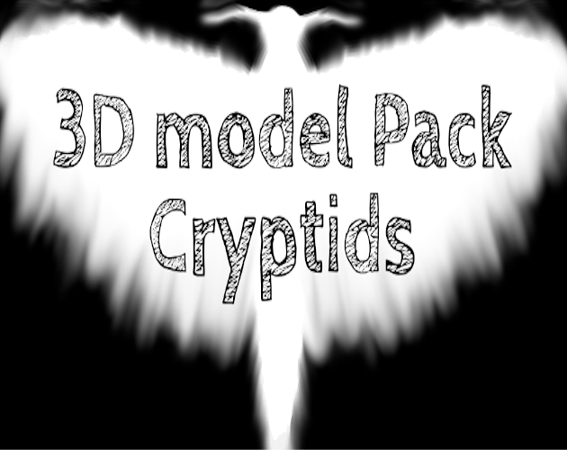 3d Model Pack - Cryptids by Adriano Silva
