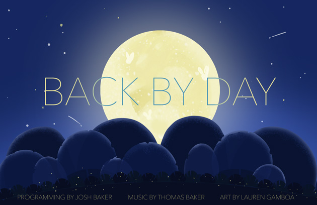 Back By Day by Josh Baker, lgameboy