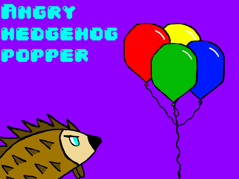Angry Hedgehog Popper by holly7532