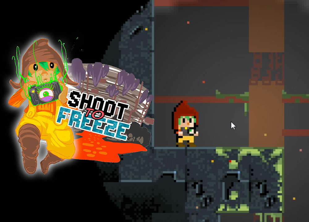 GGJ21 "Shoot to Freeze" is out! 2D platformer with time freezing powers ...