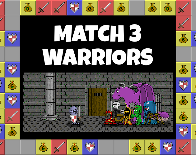 Match 3 Warriors by cheesoid