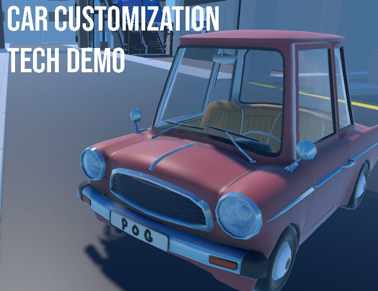 Car Customization Demo by IndigoSane