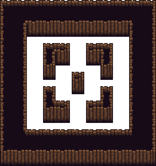 A-Mazing Tileset #3 - Wood by Pixiatrist
