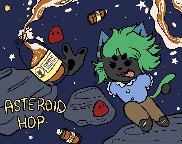 Asteroid Hop by fwuteloop