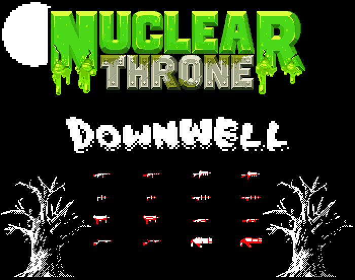 Downwell Weapons (Nuclear Throne Weapons Mod) by Frankj56