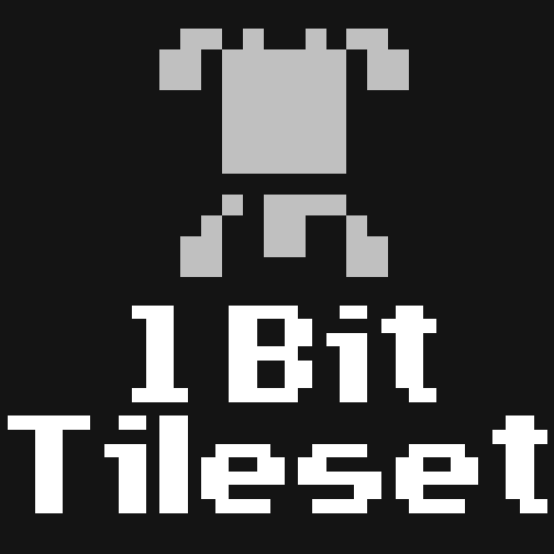 1 Bit Samurai Tileset (16x16) by griblyspixels