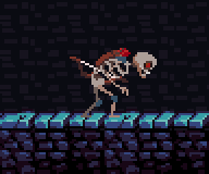 Skeleton archer enemy by frulica