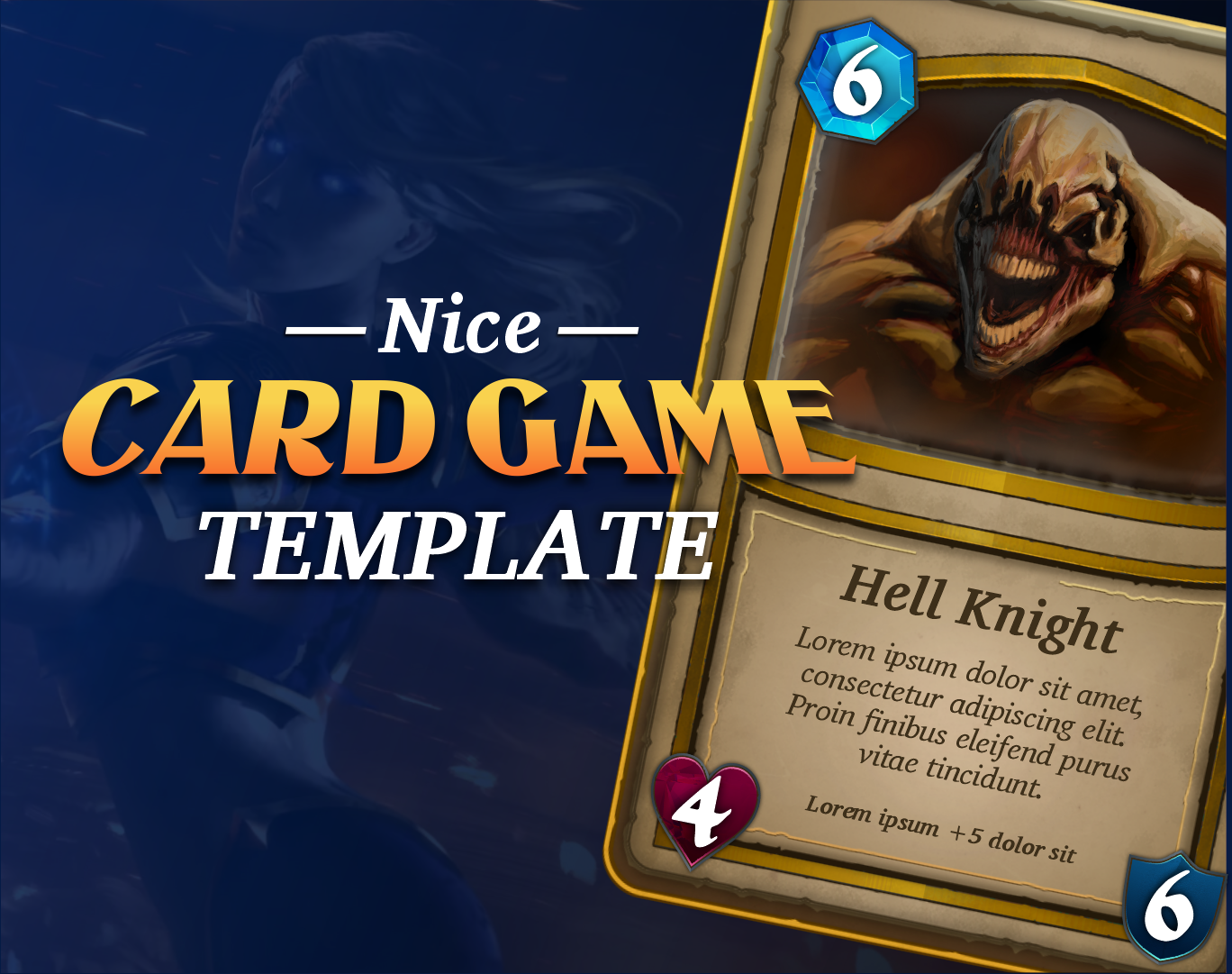 Nice Card Game Template by chicogames