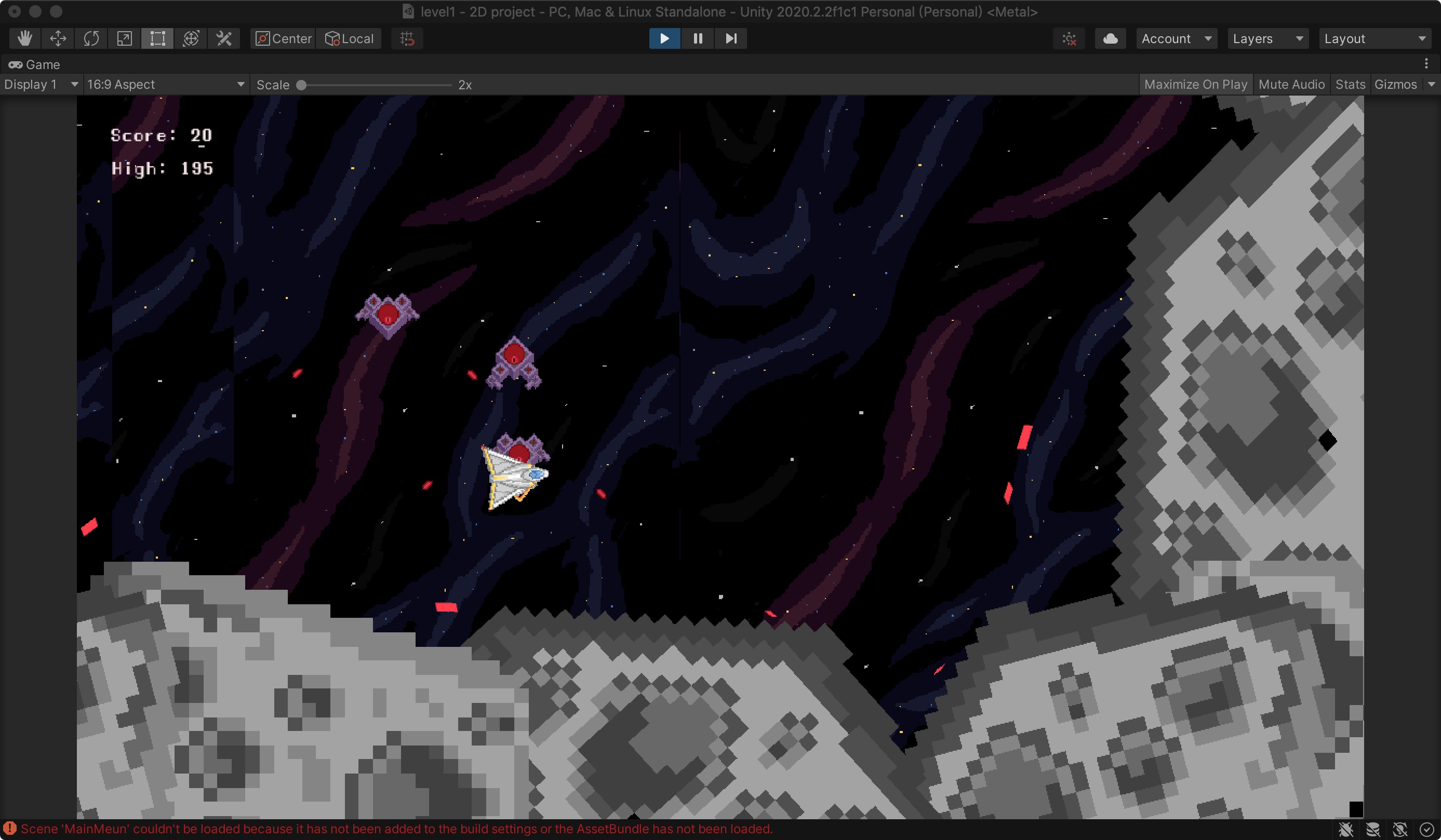 2D shooter by sunxirui