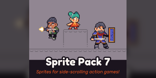 Sprite Pack 7 by GrafxKid
