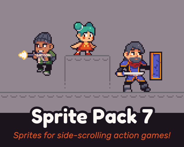 Sprite Pack 7 by GrafxKid