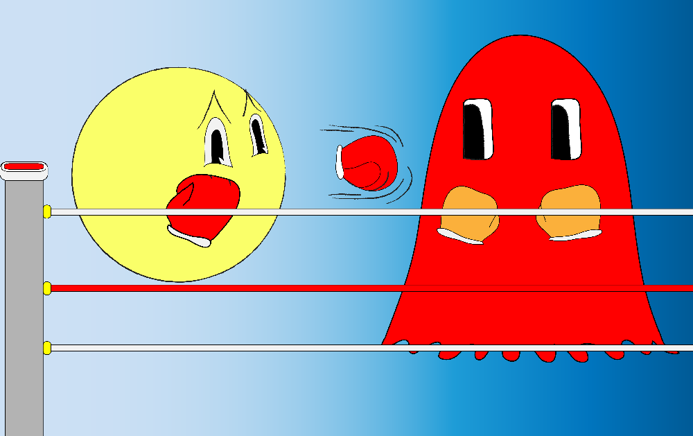 Pacman Boxer by William Dorsey