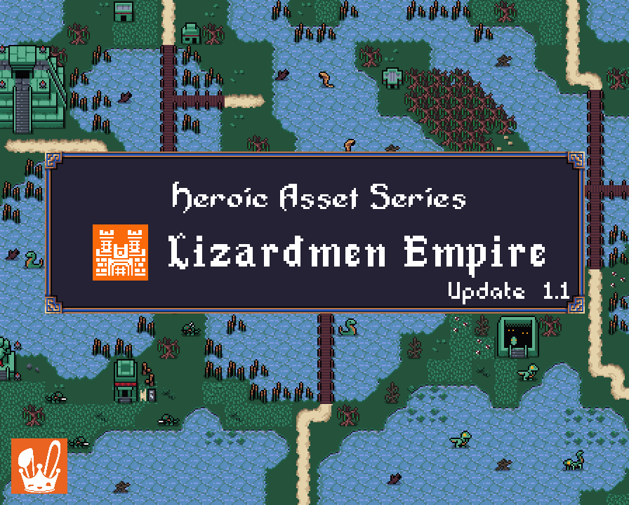 Heroic Asset Series: Lizardmen Empire by Aleksandr Makarov