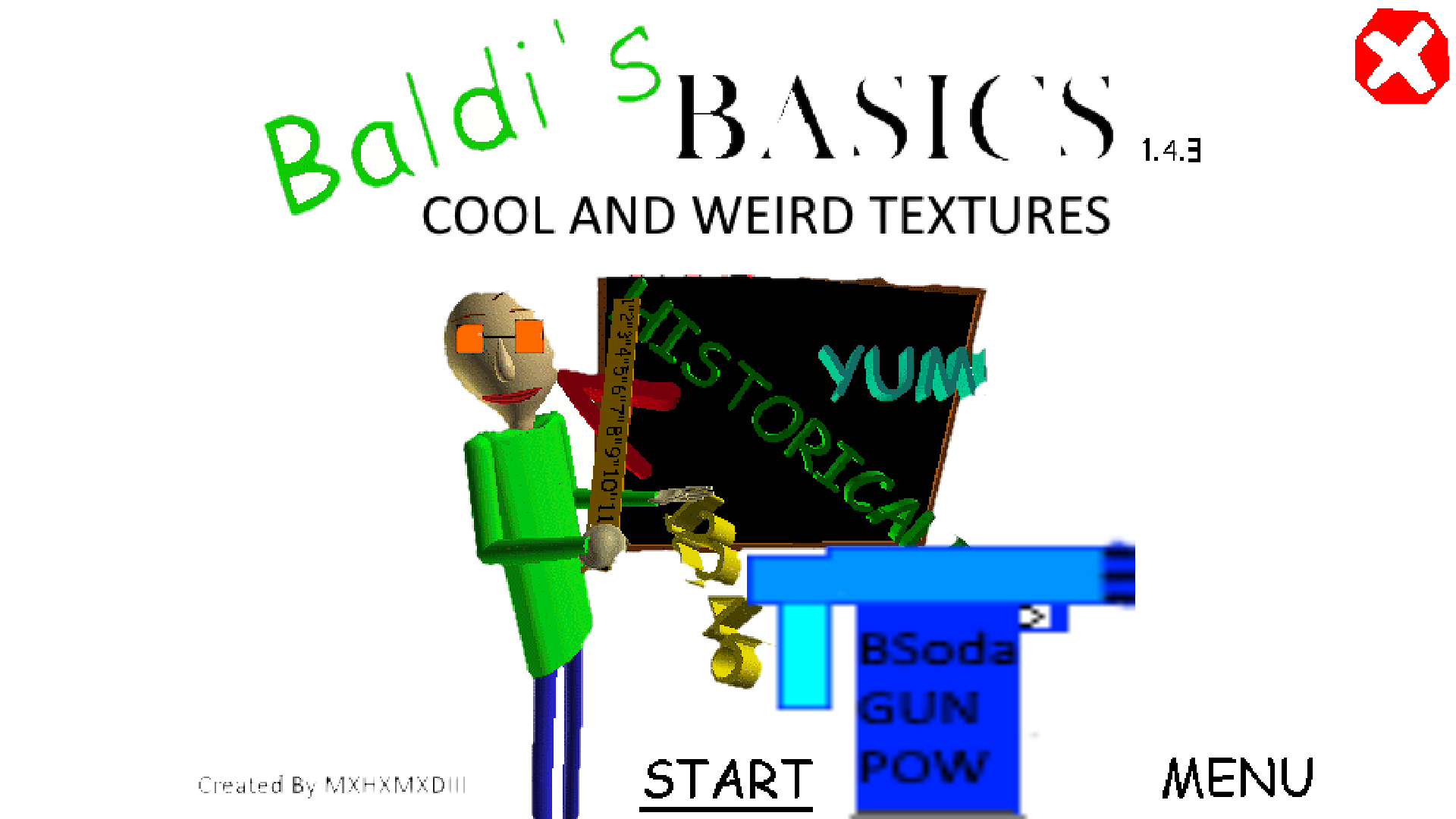 Baldi's Cool And Weird Textures Basics by Mxhxmxd