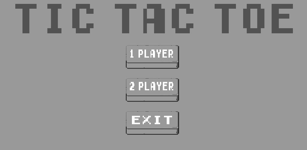 Tic Tac Toe pixelated by Ankind