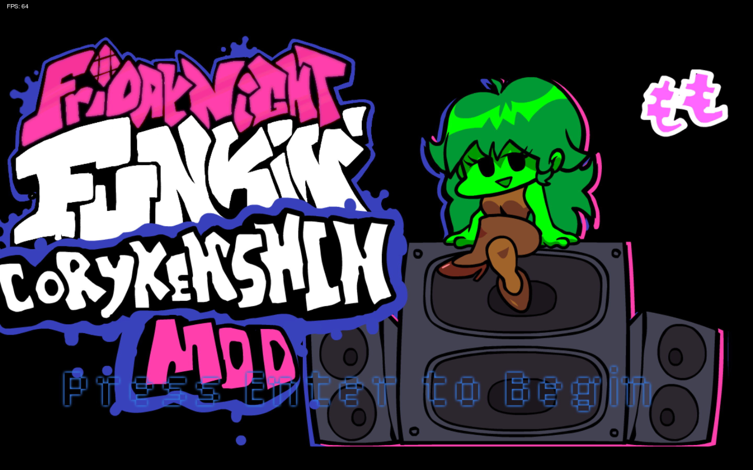 Coryxkenshin and Momo mod (Friday night Funkin mod) by Vandalpaints