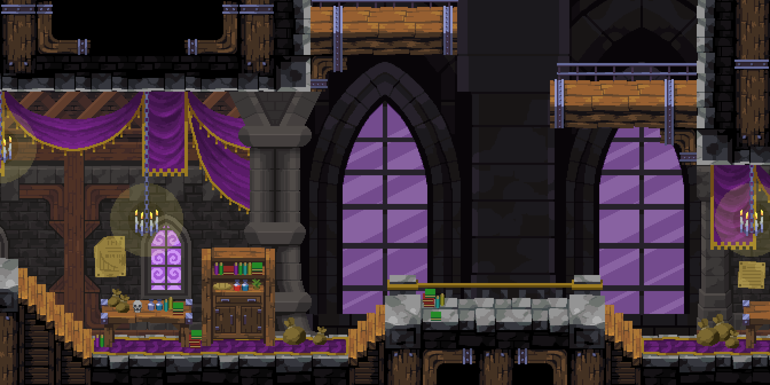 Hero's Journey - Castle Hall by Anokolisa