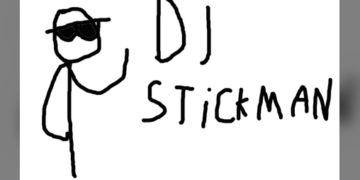 DJ Stickman by Miguel N B