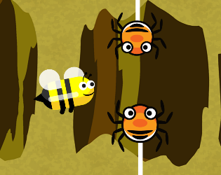 Flying bee by Leegamingstudio