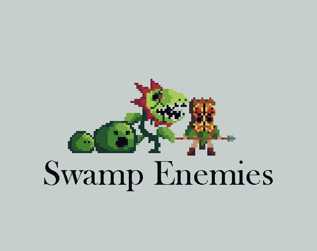 Swamp Enemies by Kronovi-