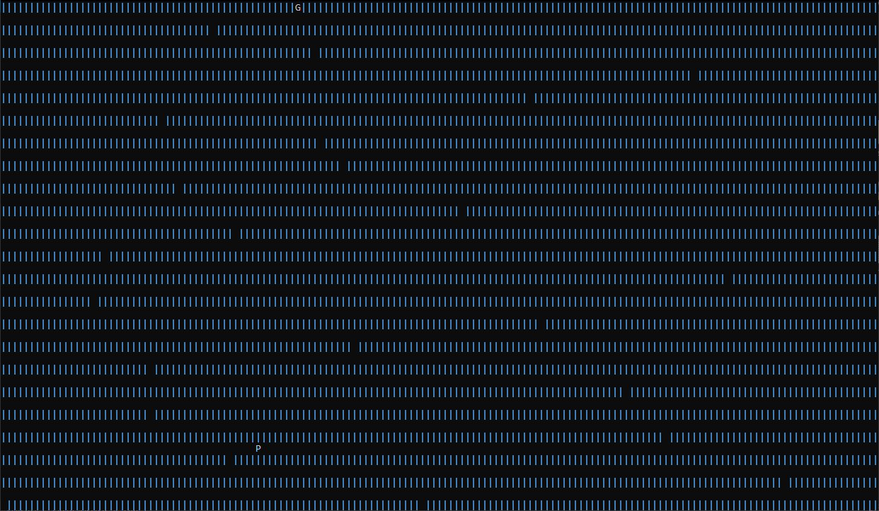 Ascii maze game by BRN Systems