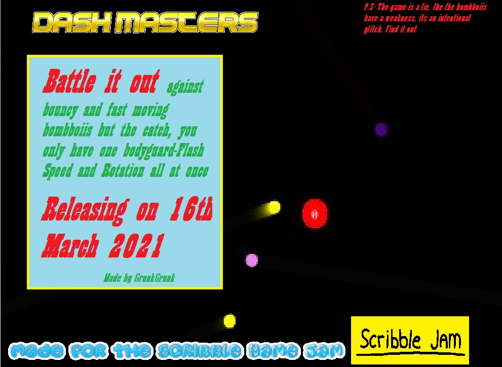 Dash Masters: A Surreal by Metroid Studios for Scribble Jam - itch.io