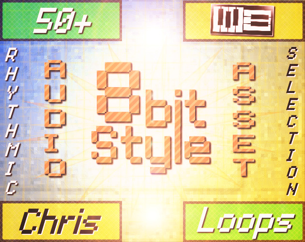 8 Bit Style Rhythmic Short Loops for Logic Games by MusicBroz