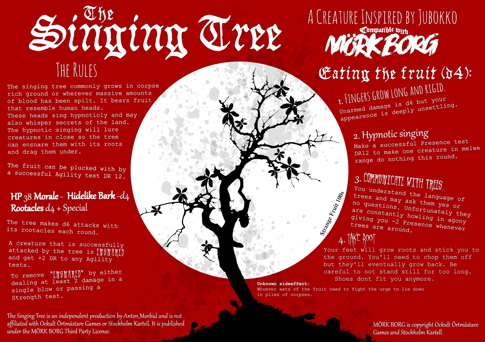 The Singing Tree by Anton.Morbid