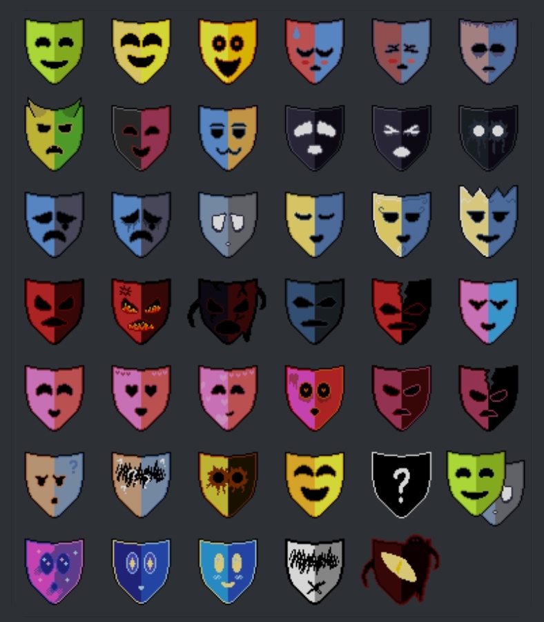 Emotion Masks by Dark Peace