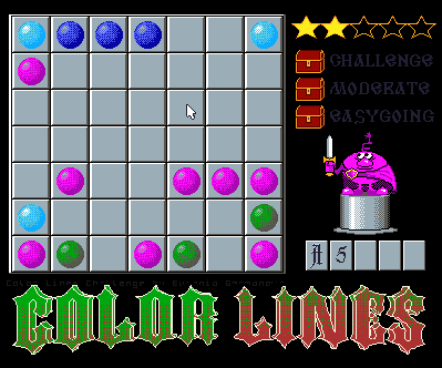 Color Lines Challenge! by EyeZary Games