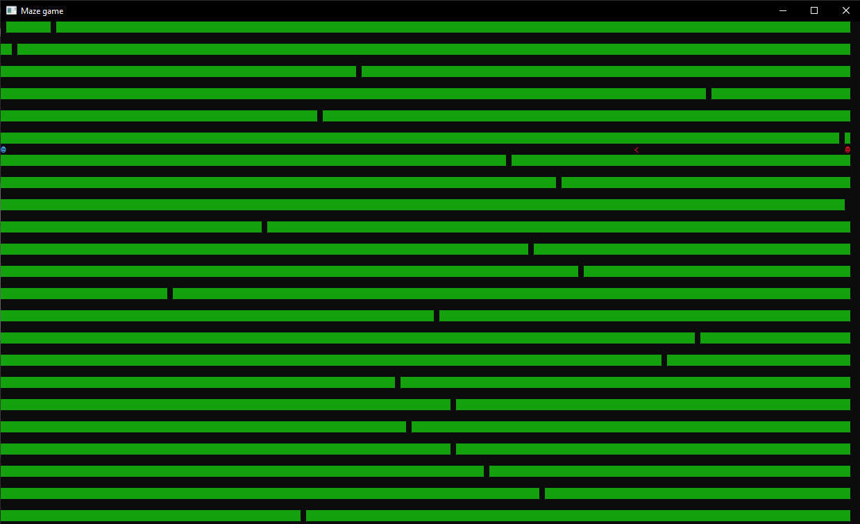 Ascii maze shooter by BRN Systems