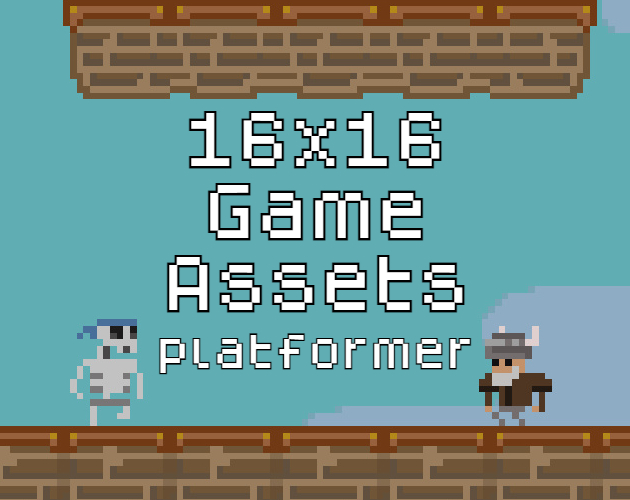 Platform assets 16x16 pixel by GIANMANSUPER