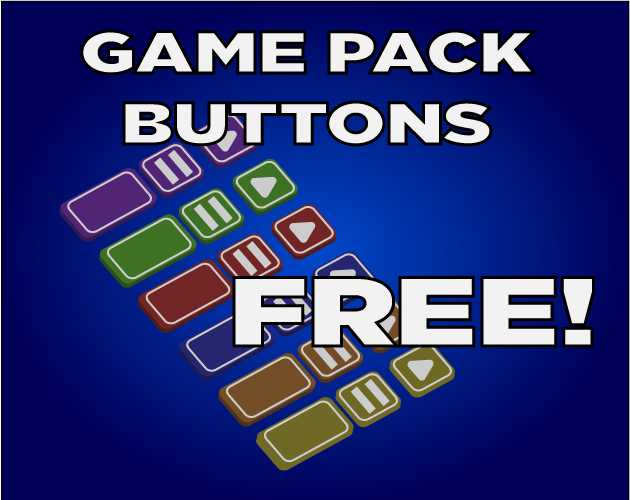 Game Pack Buttons by ijokerart