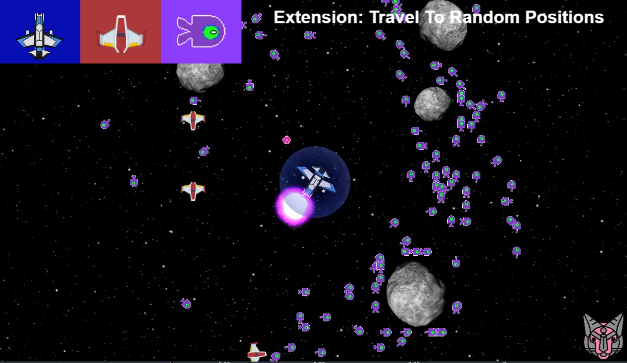 Extension: Make object travel to random positions by Victris Games