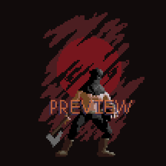 Executioner Pixel Art by Toy Master