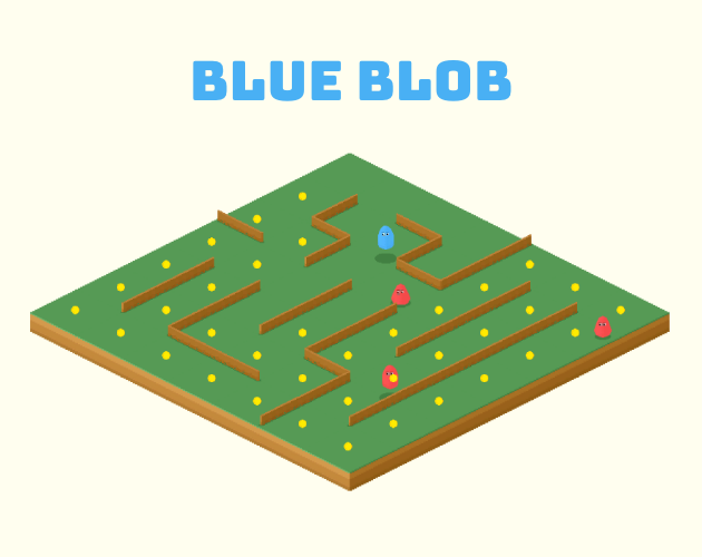 Blue Blob by Vitesh Dav Soni