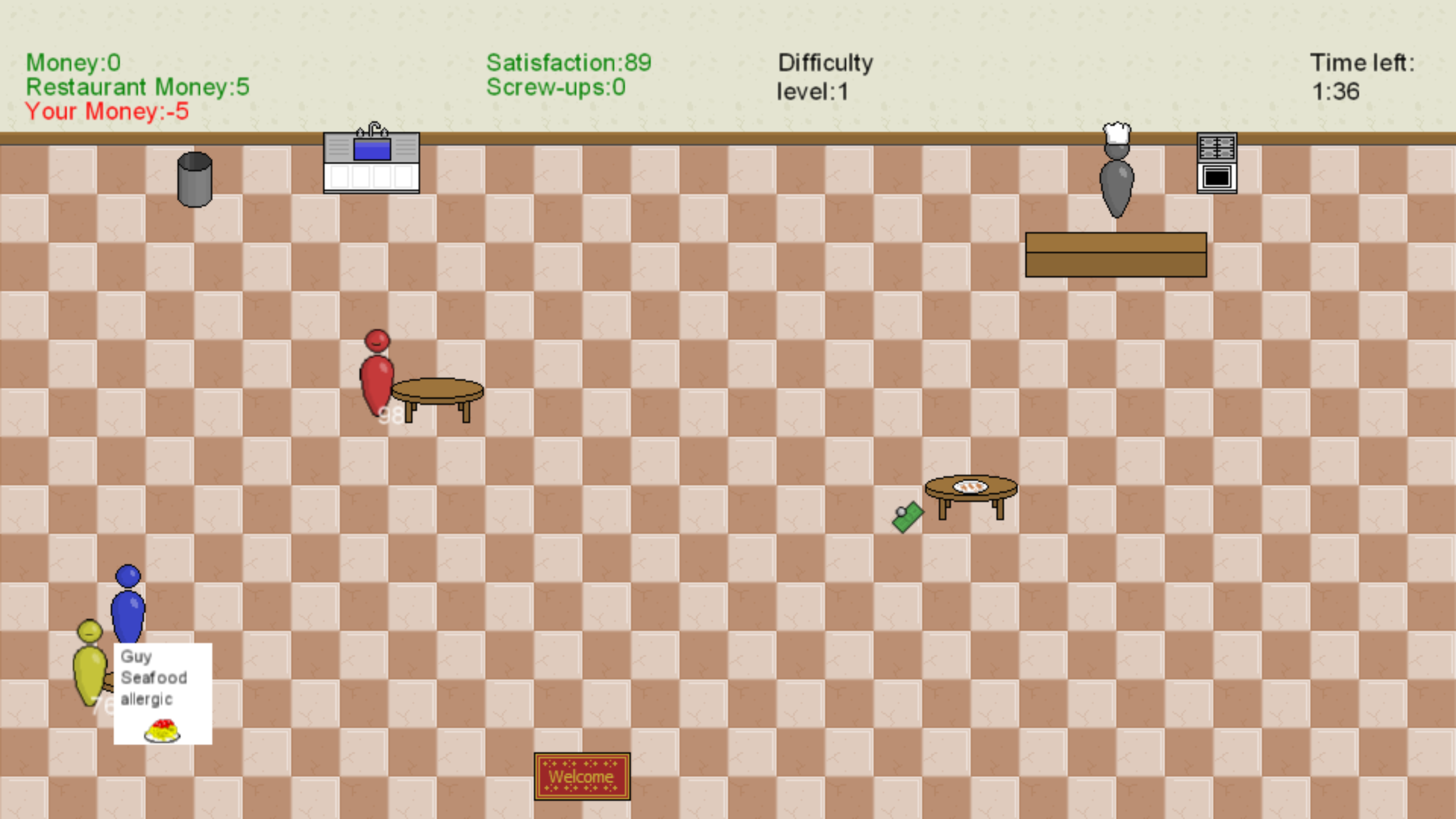 Wacky Waiter by dsert for Wowie Jam 3.0 - itch.io