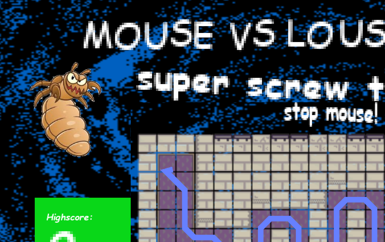 Mouse VS Louse : in super screw them over ! featuring the hinder-bug ...