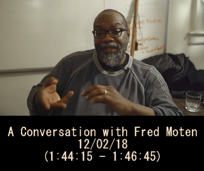 A Conversation with Fred Moten 12/02/18 (1:44:15 - 1:46:45) by link stitch