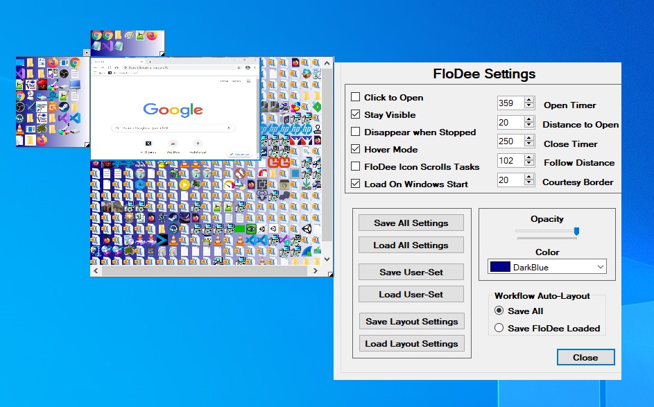 FloDee - The Floating Desktop (beta) by JRhea