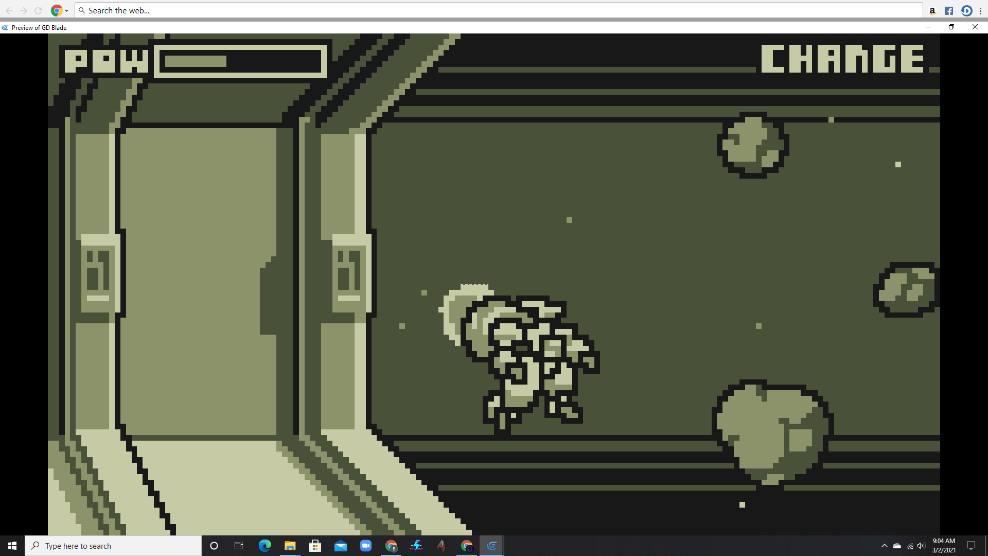 8bit space shooter by he280n