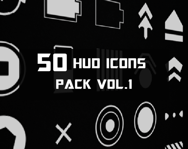 HUD ICONS PACK VOL. 1 by Claudiu Rentea