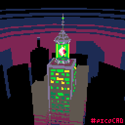 Overseer Labs - picoCAD Model by Jusiv for picoCAD Jam 1: Building ...