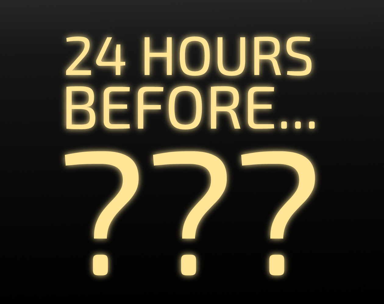 24 hours before... ??? by Germán López, elviraGB