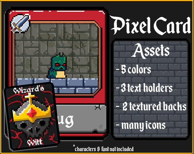 Fantasy Card Assets by cafeDraw