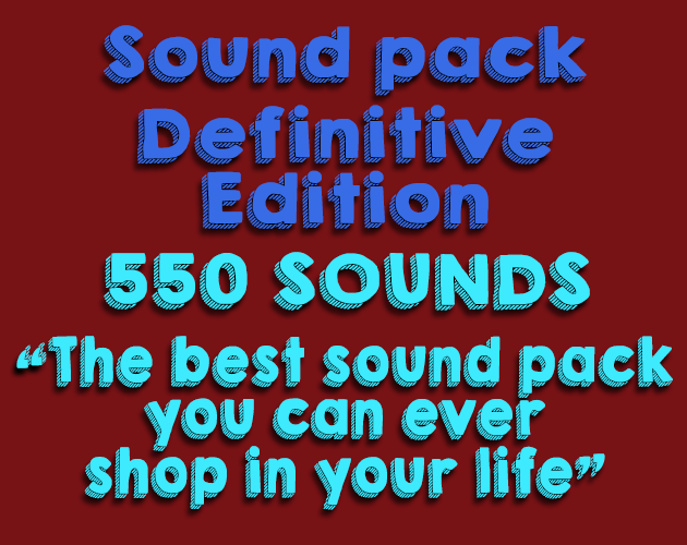 HUGE SOUND PACK! ⁓ 550 Sounds! by Mikiz