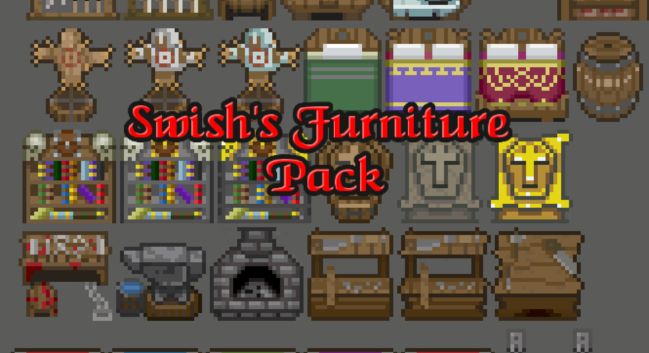 Swish's Furniture Sprite Pack by Swishos
