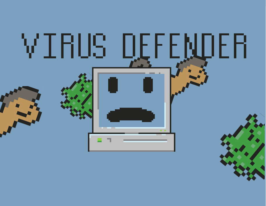 Virus Defender by cannedtomato
