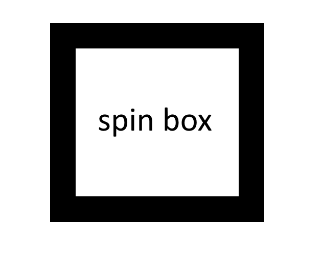 spin box by horizon