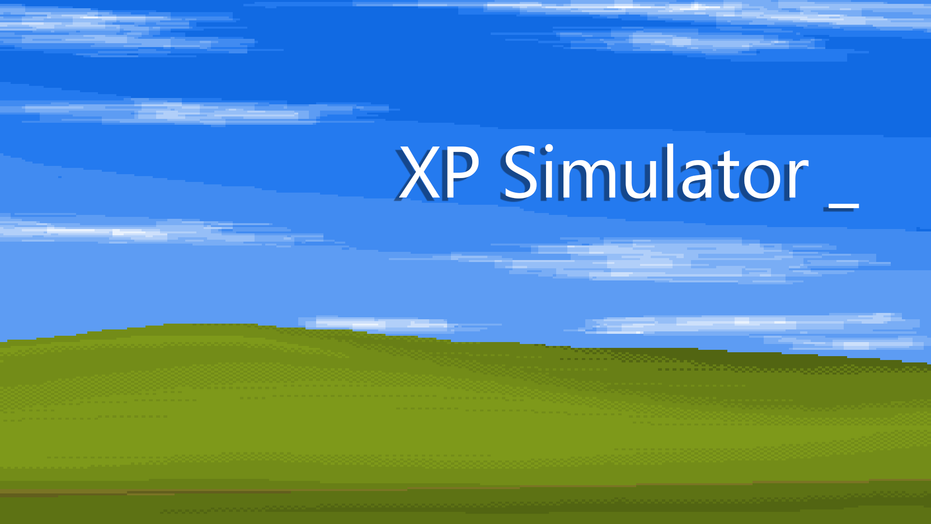 XP Simulator by tasteylunch, justinrzbm